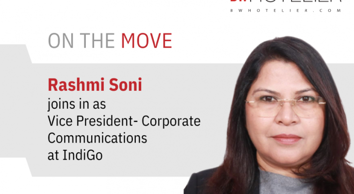 Rashmi Soni joins IndiGo as the Vice President- Corporate Communications - BW Hotelier